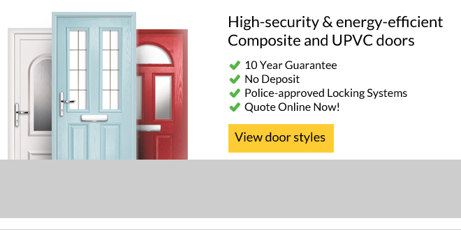 Fully fitted and supply only Upvc & Composite doors by We Do Doors