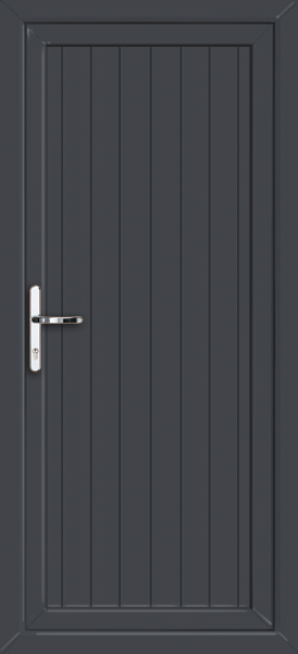 Anthracite Grey Cottage Style Fully Fitted Upvc Back Door